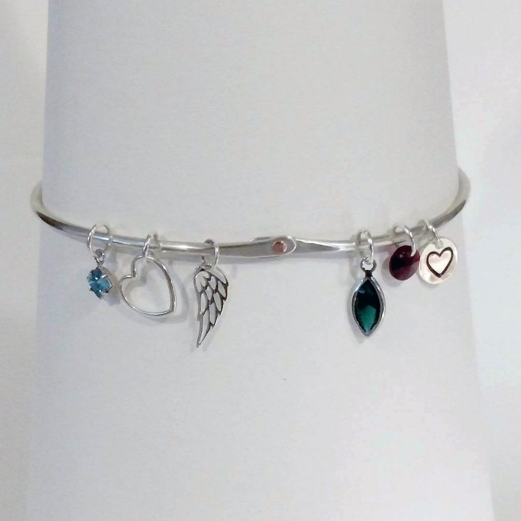 Stackable Riveted Bangle – Arcane Moon Jewelry